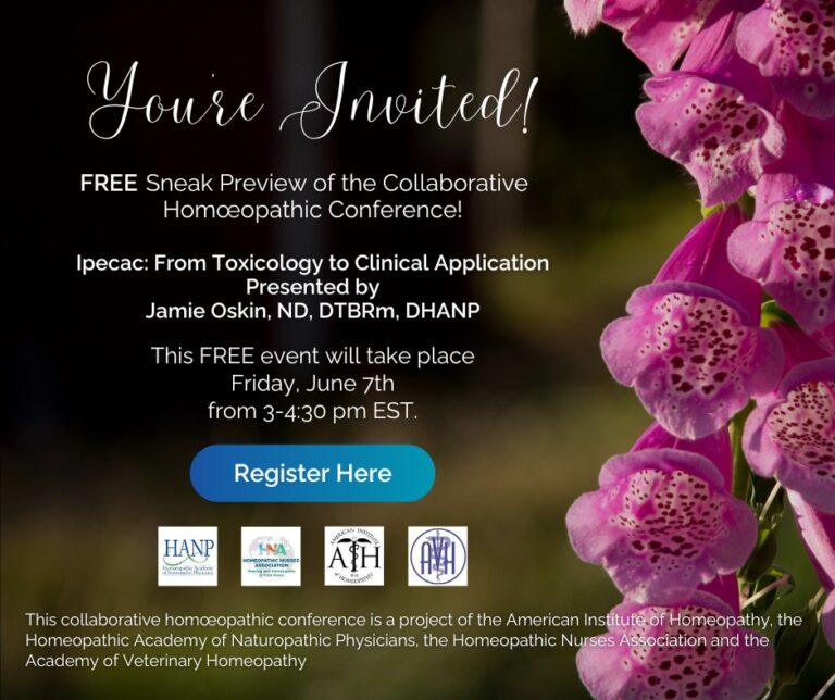Welcome - American Institute of Homeopathy